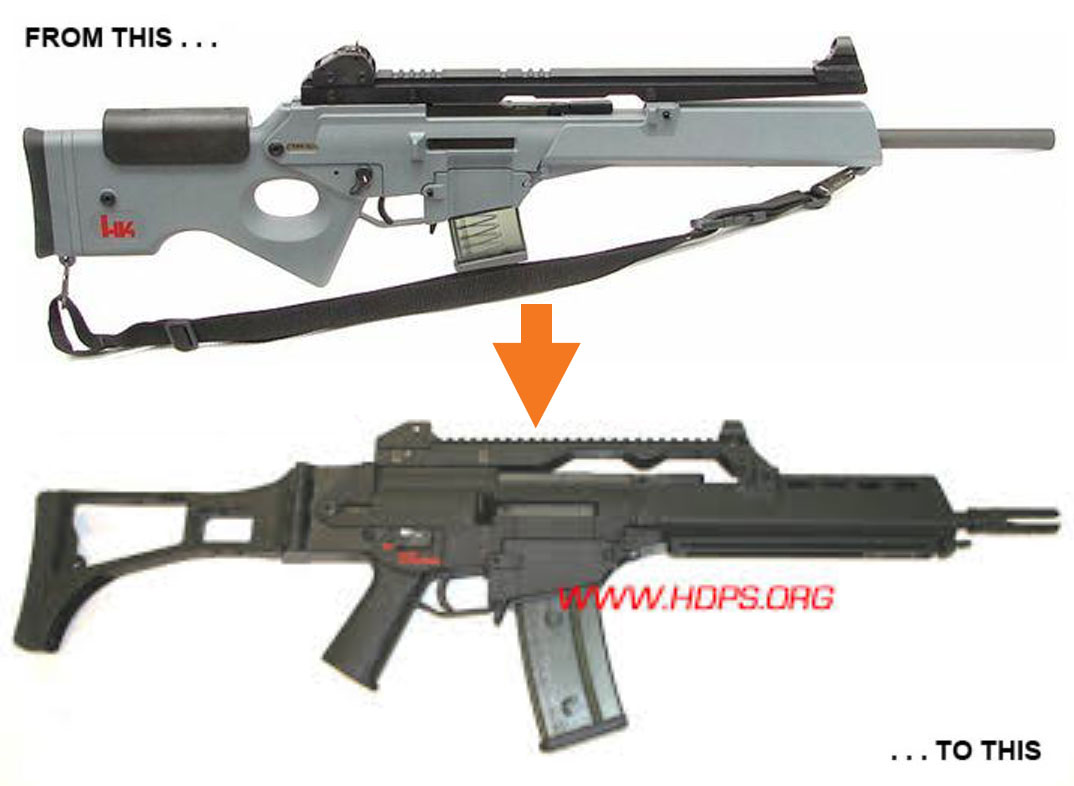 SL8 TO G36 MAG WELL CONVERSION | HKPRO Forums